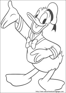 Donald Coloring Pages - Educational Fun Kids Coloring Pages and ...