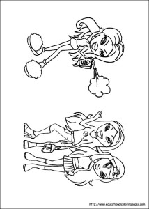 Bratz Colouring Pages free For Kids