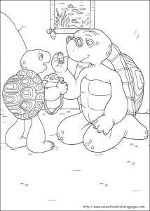 Franklin Coloring Pages - Educational Fun Kids Coloring Pages and ...