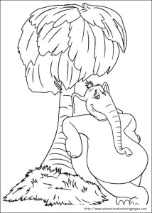 Horton - Educational Fun Kids Coloring Pages and Preschool Skills ...