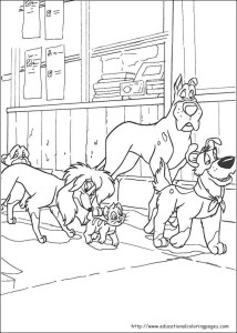 Oliver and Company Coloring Pages - Educational Fun Kids Coloring Pages ...