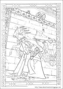 Prince Egypt Coloring Pages - Educational Fun Kids Coloring Pages and ...